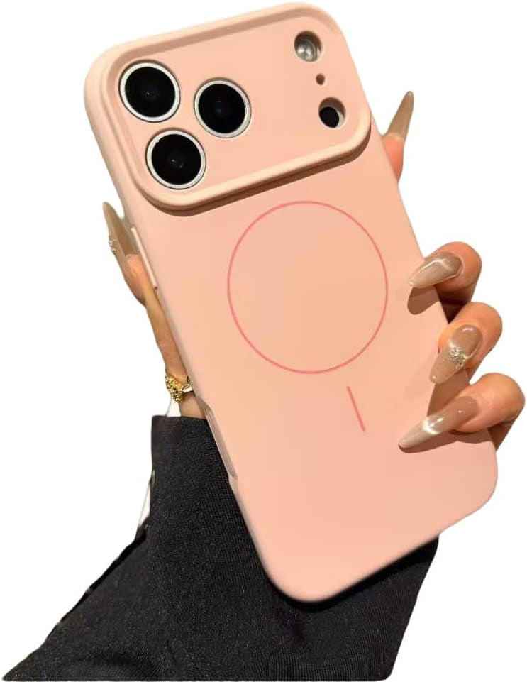 Liquid Silicone Camera Protect Magnetic Case for iPhone, Compatible ...