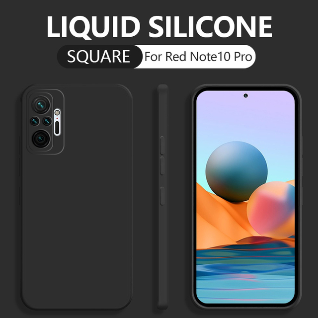 Liquid Silicone Case On Redmi Note 10 Pro Cover - Walmart.com