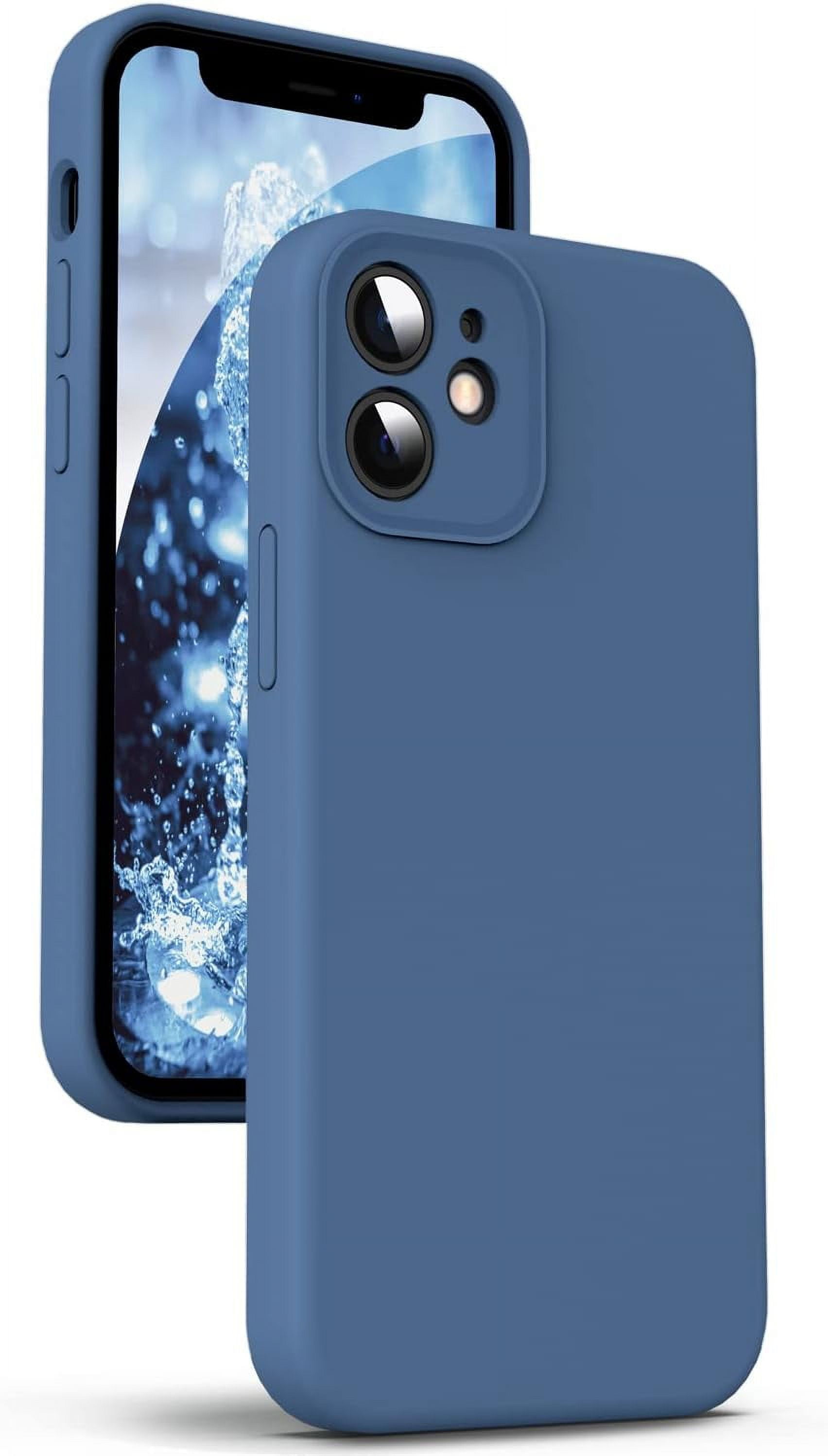 Liquid Silicone Case for iPhone 12, [Camera Protection] [Anti ...