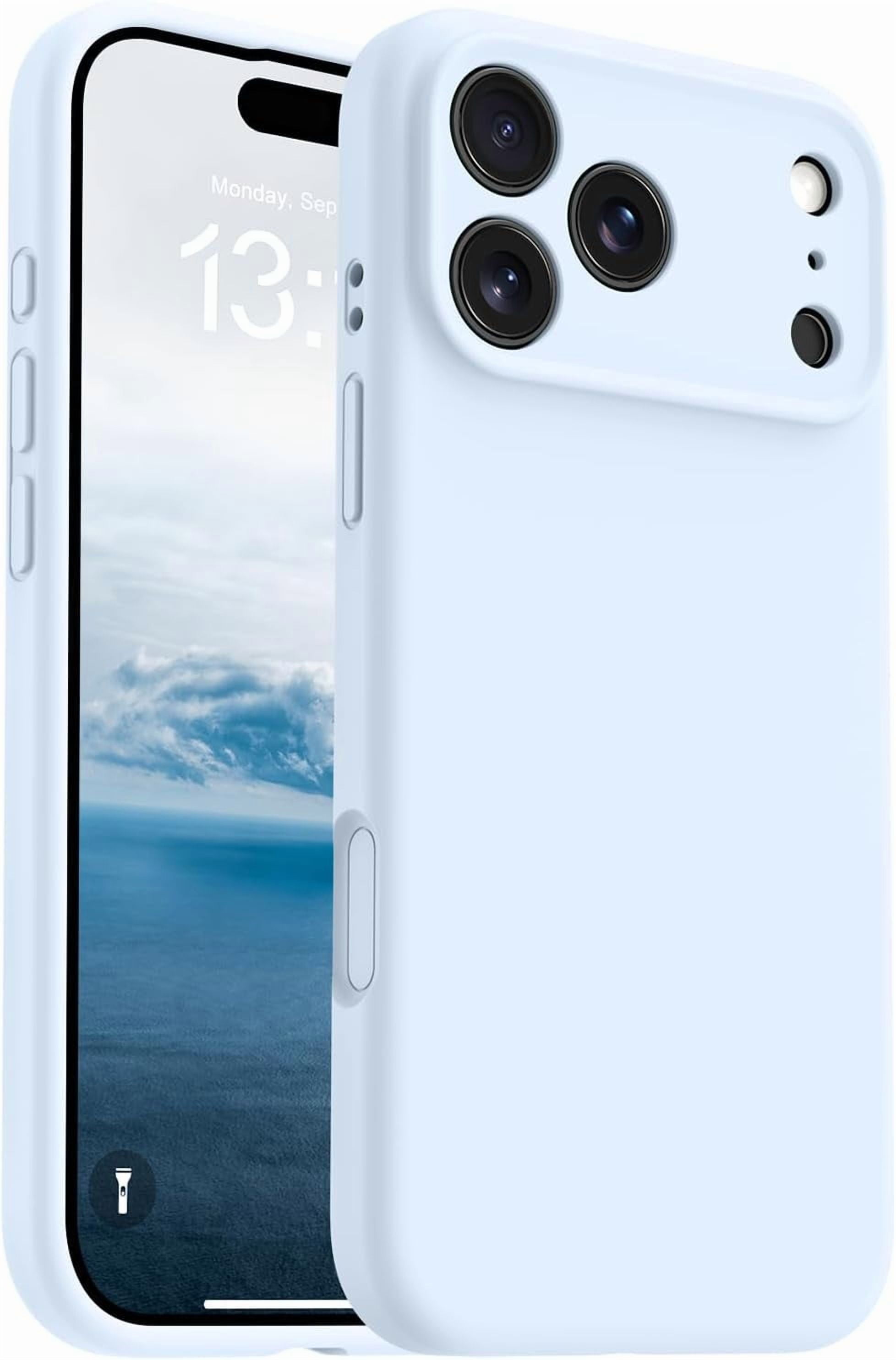 Liquid Silicone Case with Magnetic Compatible with iPhone 17 Pro ...