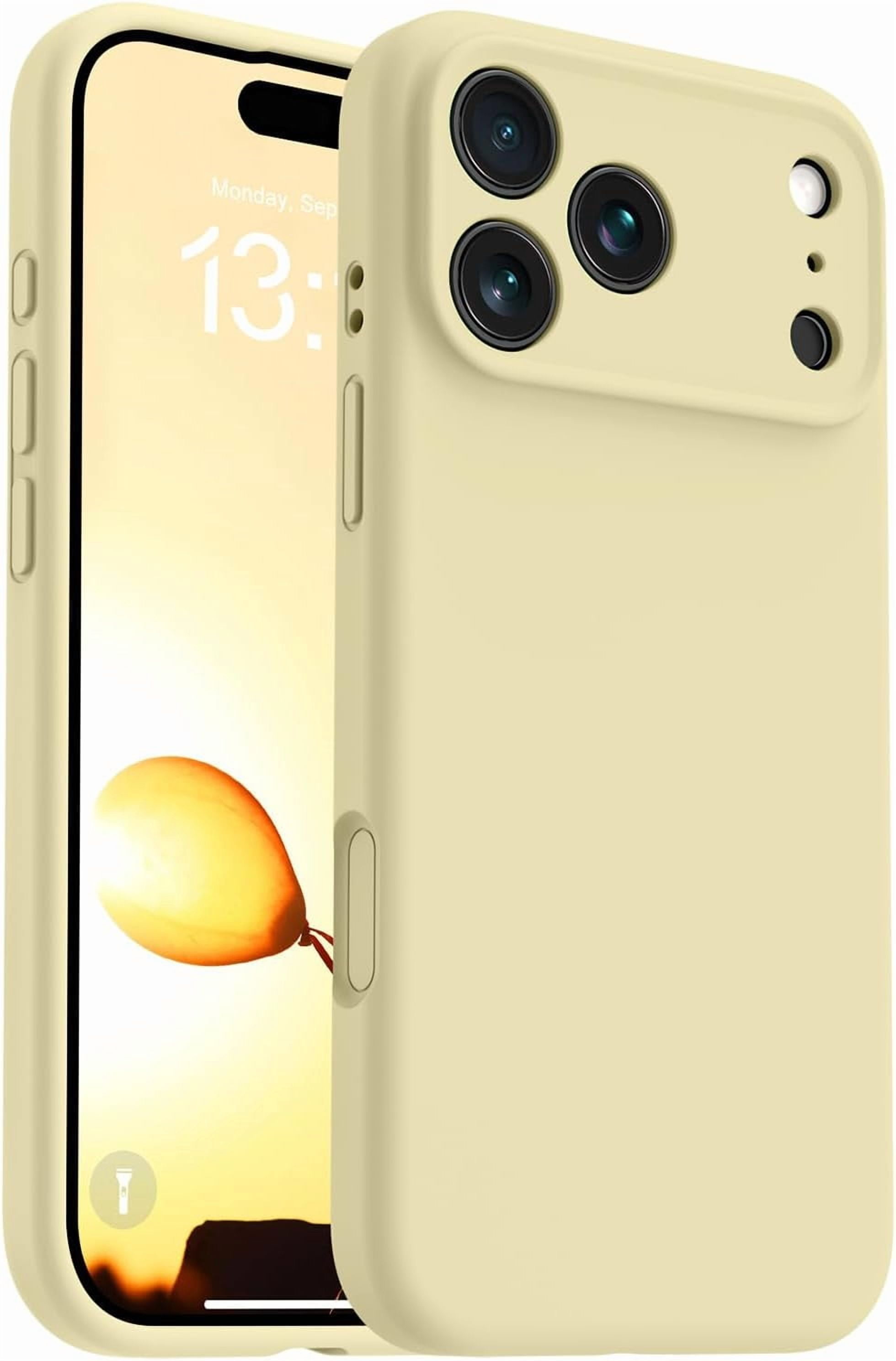 Liquid Silicone Case with Magnetic Compatible with iPhone 17 Pro Max ...