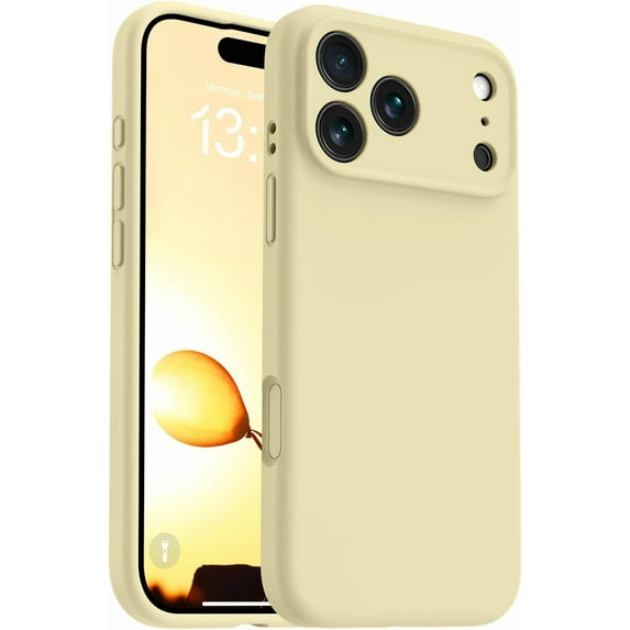 Liquid Silicone Case with Magnetic Compatible with iPhone 17 Pro Max ...