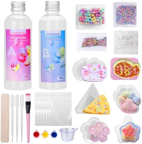 Liquid Silicone Squishy Maker Kits for Taba Squishy,DIY Squishy Making ...