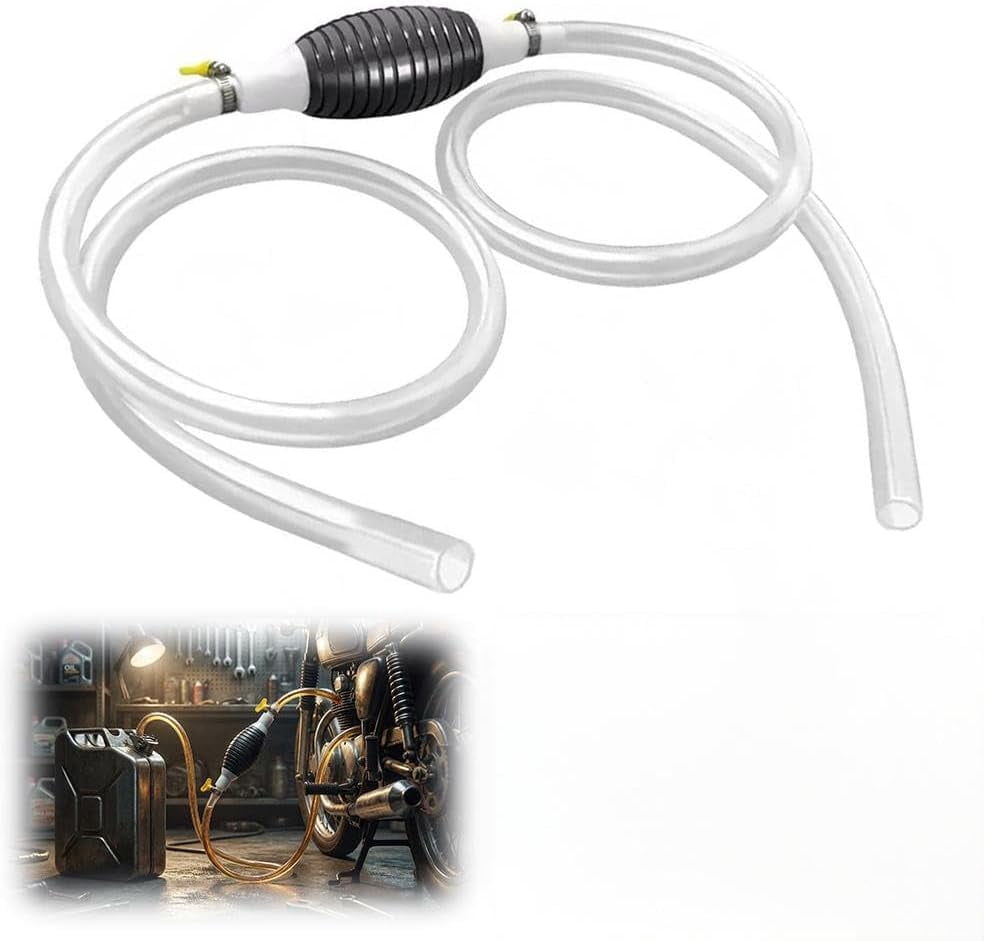 Liquid Siphon Pump, 2026 Upgraded Manual Fluid Extractor for Trucks ...