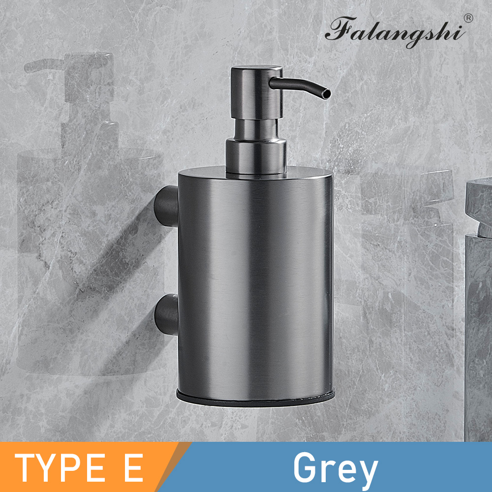 Liquid Soap Dispenser Stainless Steel Multi-colors Wall Soap Shampoo ...