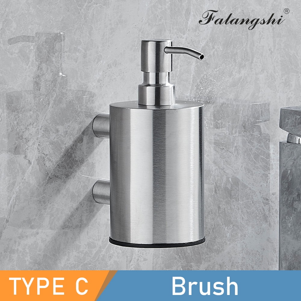 Liquid Soap Dispenser Stainless Steel Multi-colors Wall Soap Shampoo ...