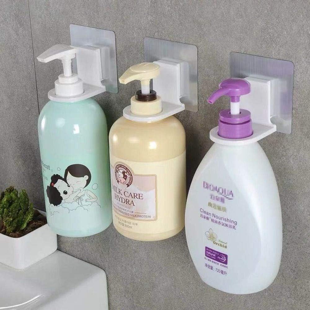 Liquid Soap Shower Holder, Multi-Purpose Shower Gel Bottle Rack Bracket ...