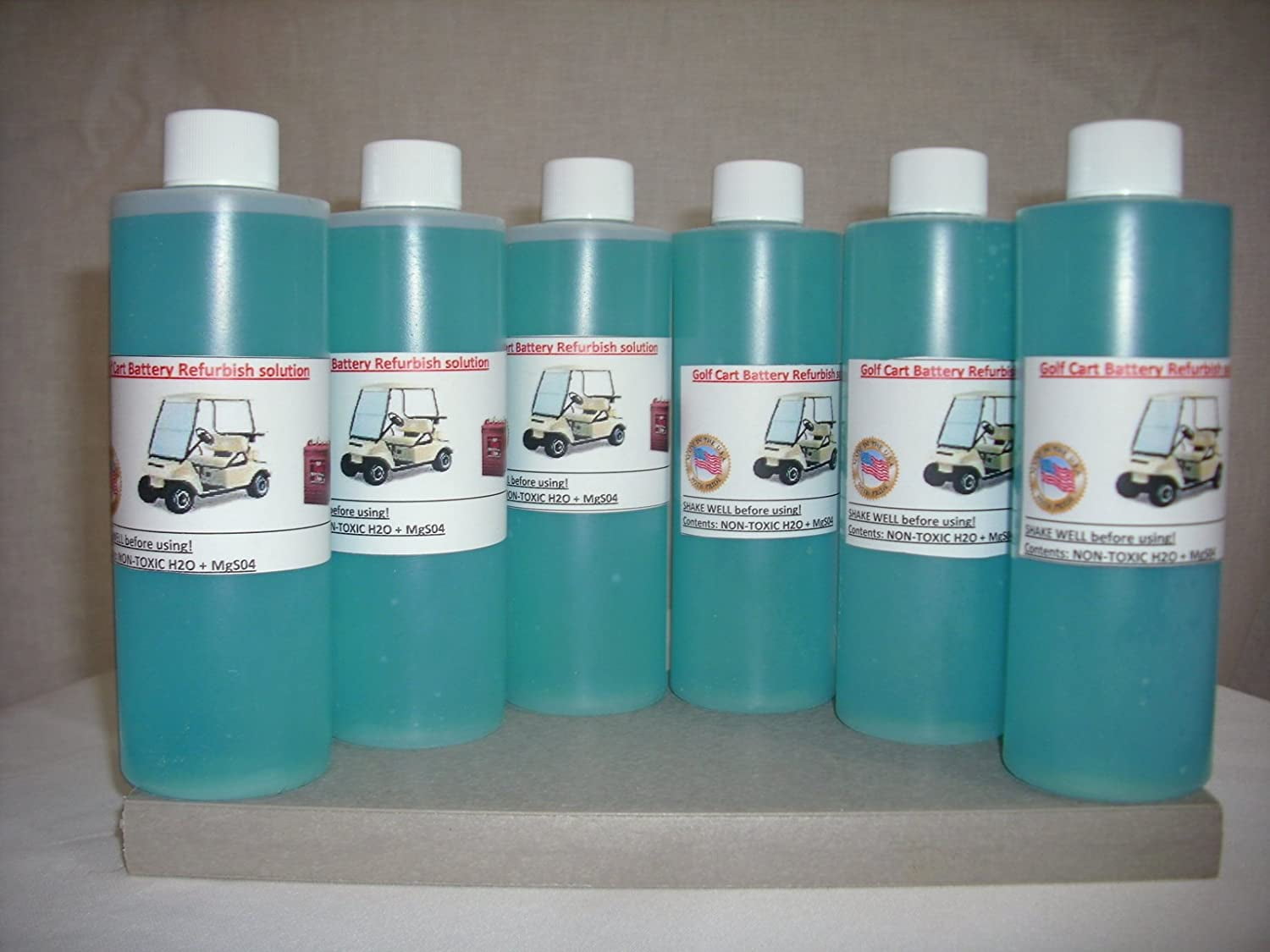 Liquid Solution Refurbish Fix Repair Renew Golf Cart Batteries Battery ...