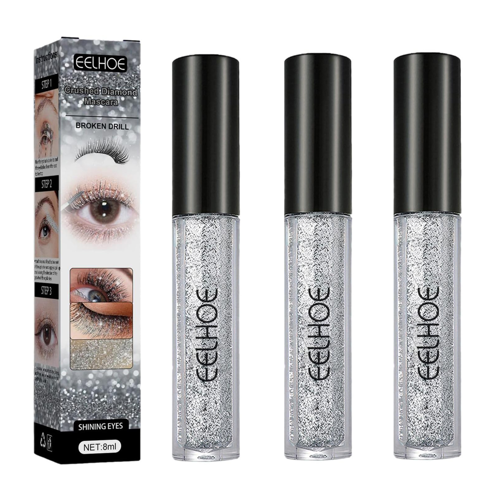 Liquid Sparkly Lash Extensions Mascara, Thickening & Lengthening ...