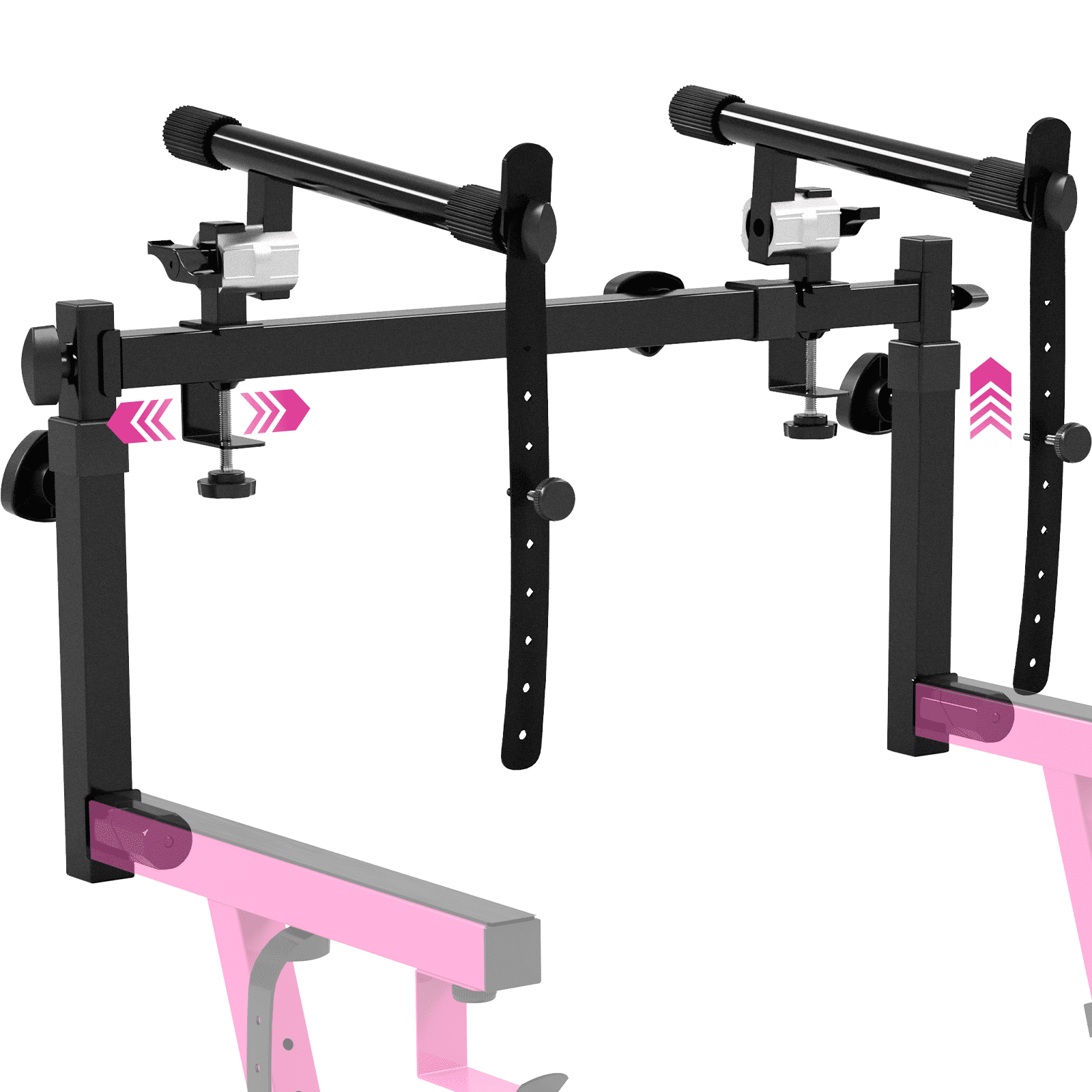 Liquid Stands 2 Tier Keyboard Stand Attachment - Adjustable Electric ...