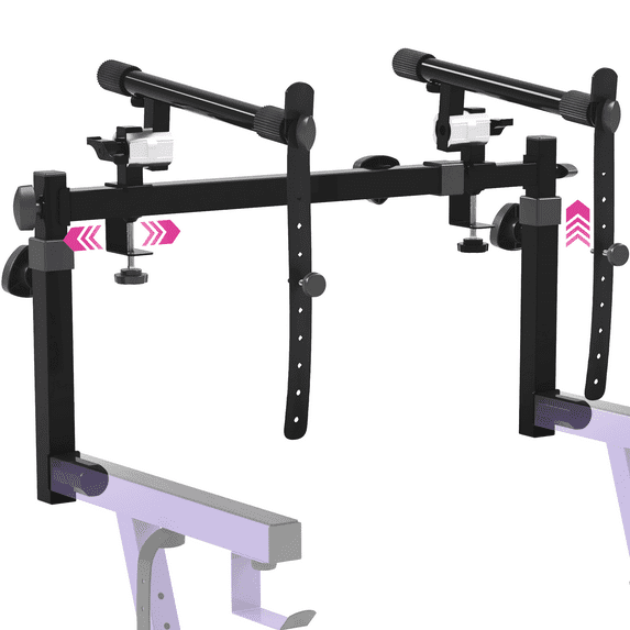 Liquid Stands 2 Tier Keyboard Stand Attachment with Straps and ...