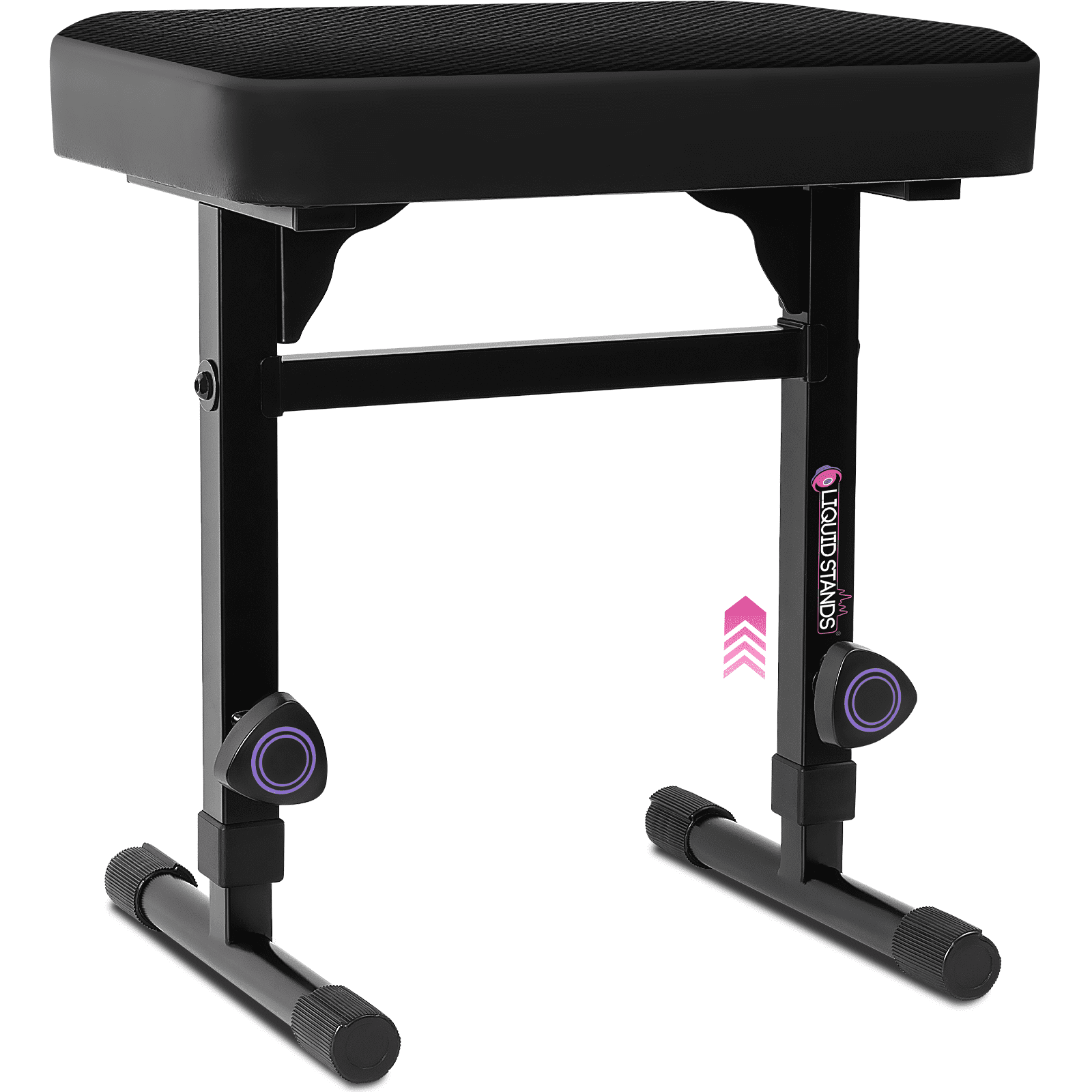 Liquid Stands Adjustable Piano Bench - Padded Music Stool - Keyboard ...