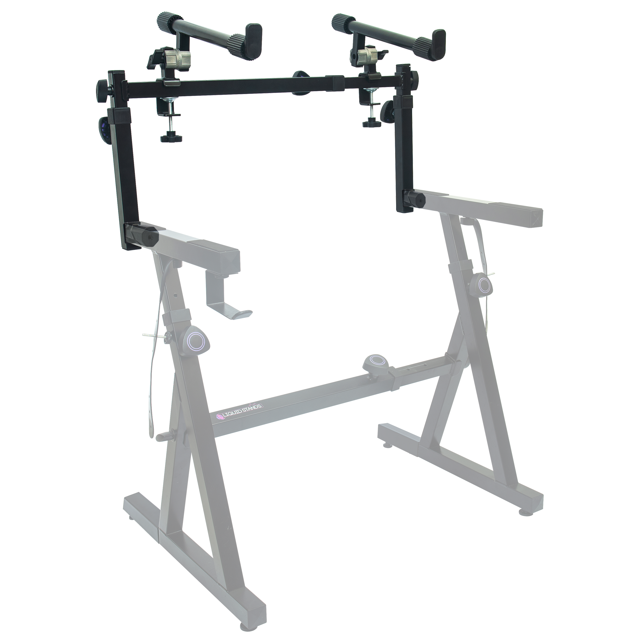 Liquid Stands Piano Stand - 2 Tier Keyboard Stand Attachment - Keyboard ...