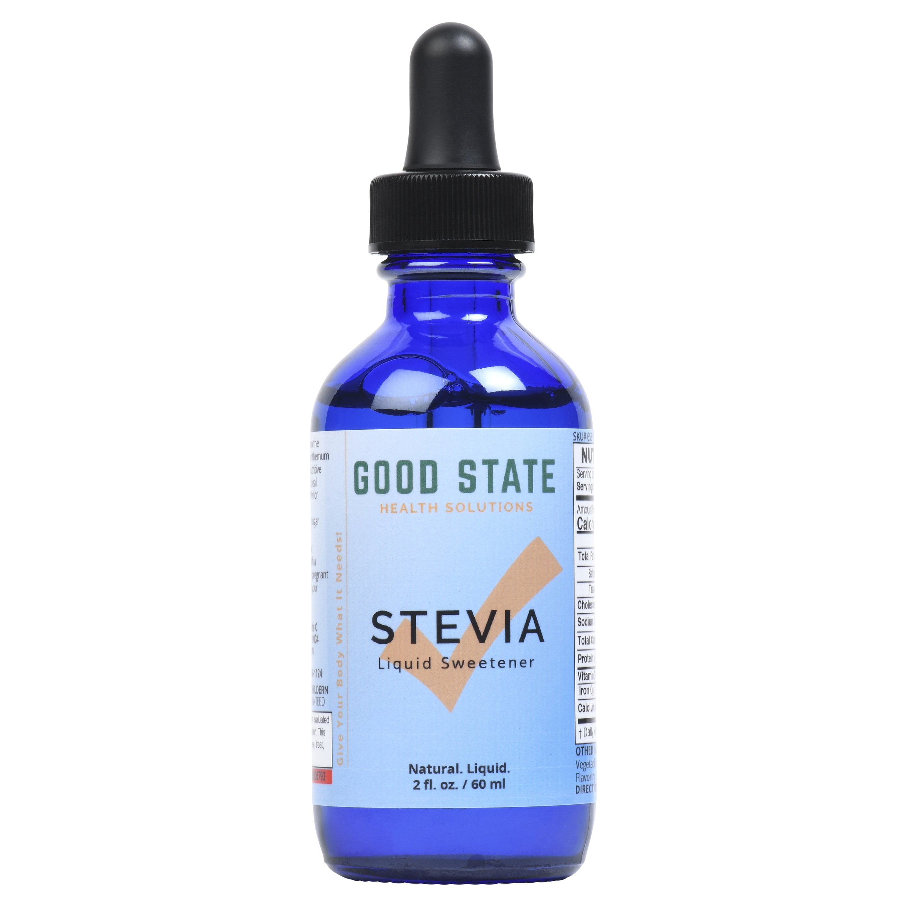 Good State Liquid Stevia Sweetener | Zero Calorie Sugar Alternative ...