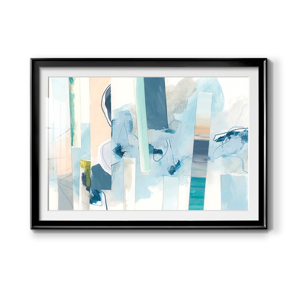 Liquid Strata II Premium Framed Print - Ready to Hang - Walmart ...