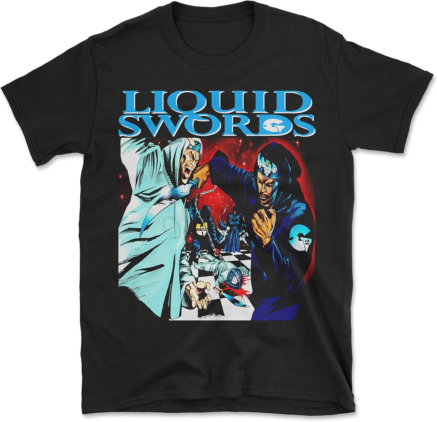 Liquid Swords Album Hip Hop T Shirt Inspired by Genius GZA - Walmart ...