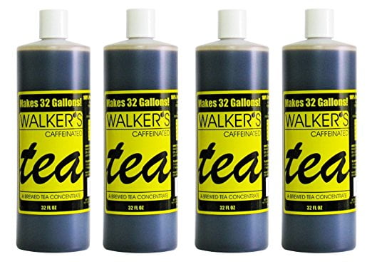 Liquid Tea Concentrate with Caffeine 4-Pack - Makes 128 Gallons ...