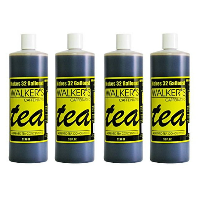 Liquid Tea Concentrate with Caffeine 4-Pack - Makes 128 Gallons ...