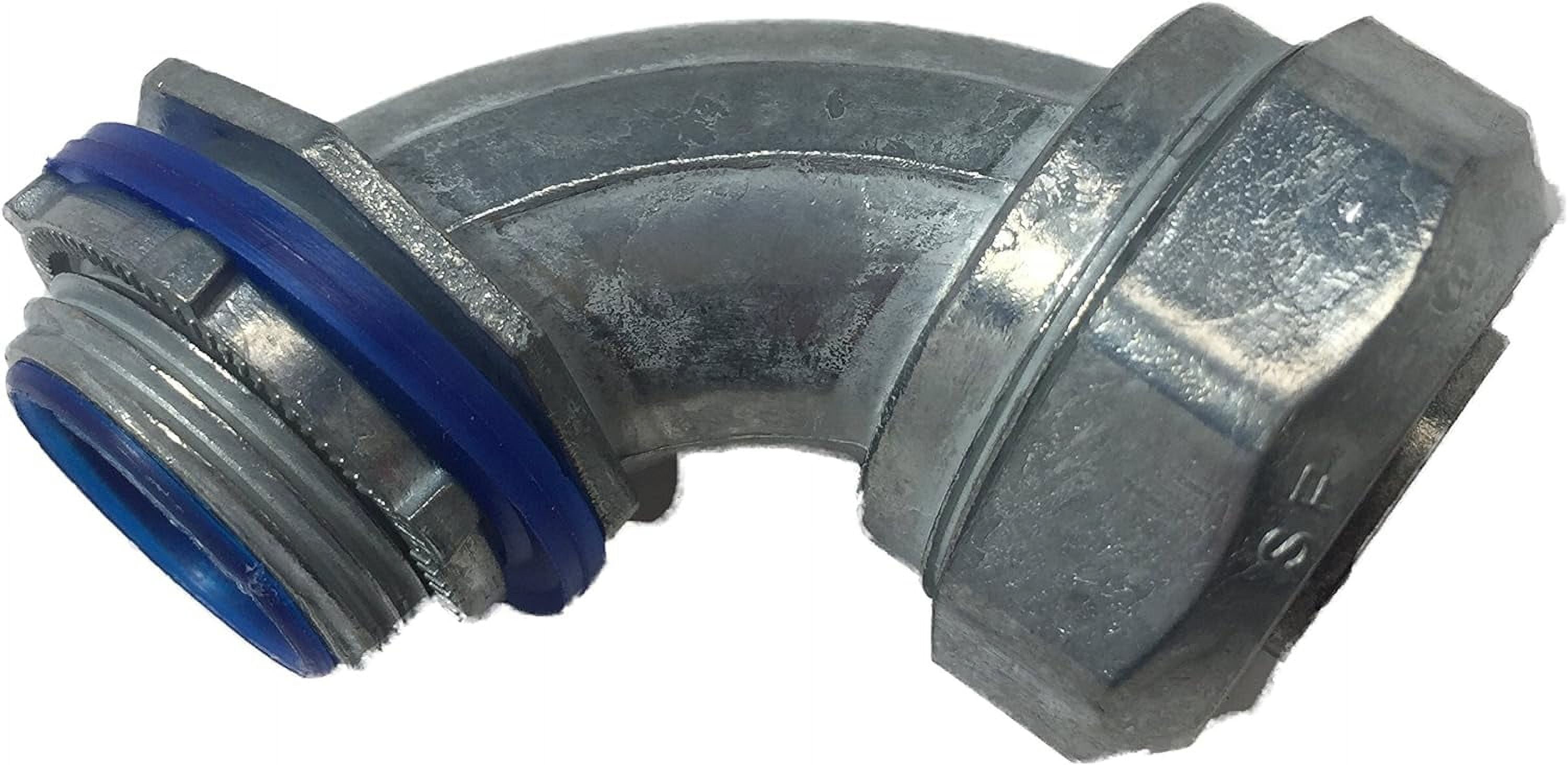 Liquid Tight 90-degree Connector, 50 Pack (1/2") - Walmart.com