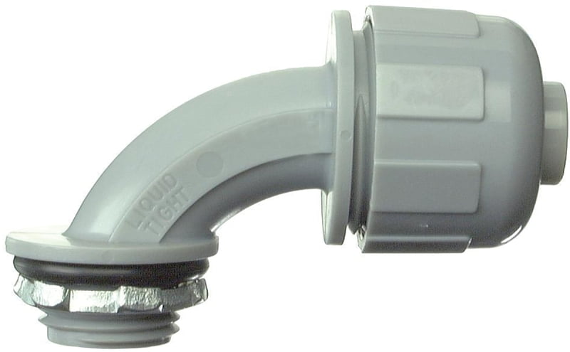 Liquid Tight Conduit Elbow, 90 Deg, 3/4" Pvc Halex Company Pvc Conduit Fittings - Walmart.com