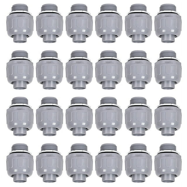 Liquid Tight Connector 1/2 in Non-Metallic Electrical Conduit Fittings ...