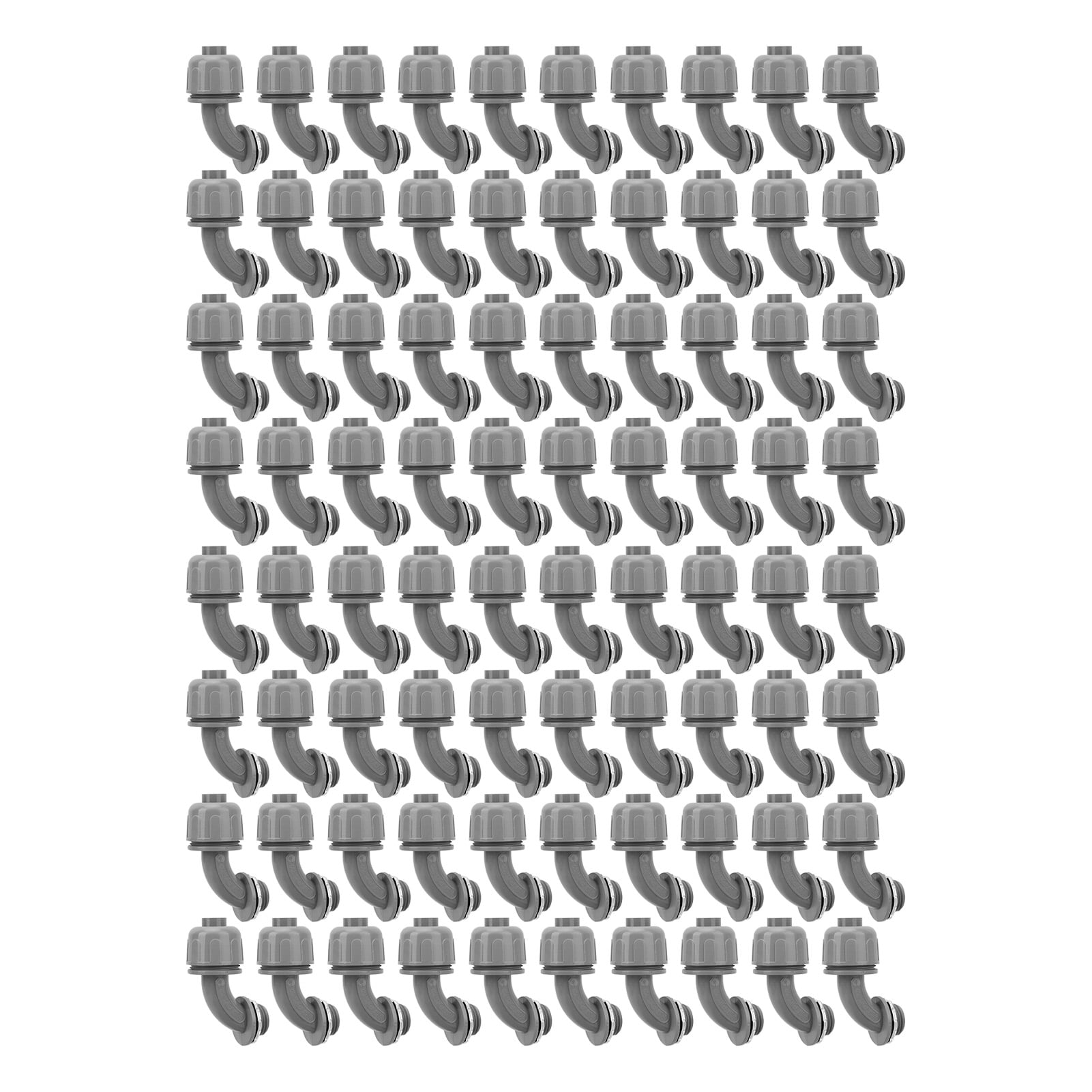 Liquid Tight Connector, 100PCS 90 Degree Structural 1/2 Inch Thread ...