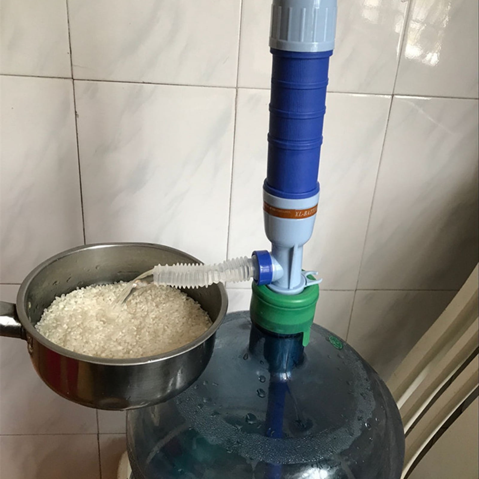 Liquid Transfer Pump Portable Multi Function Battery Operated Electric ...
