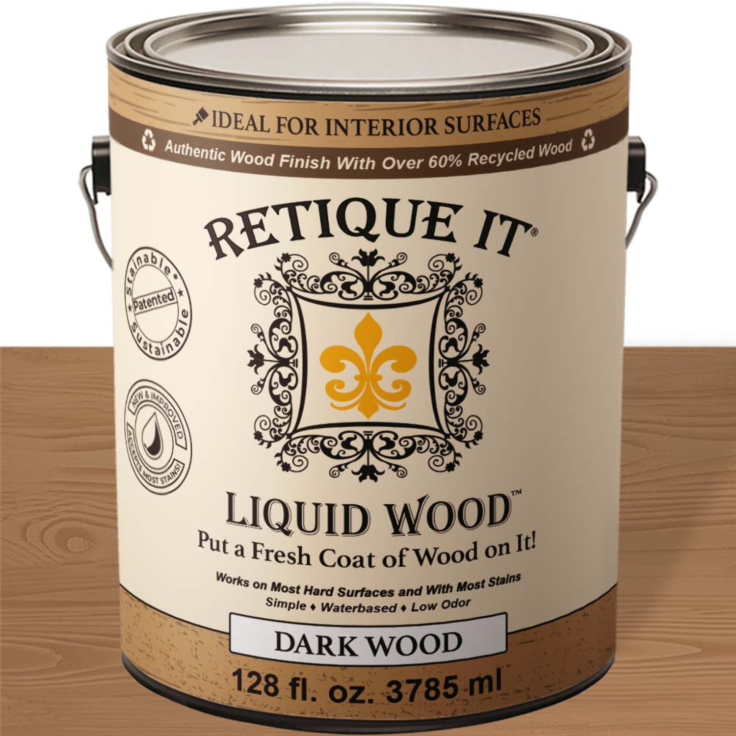 Liquid Wood Coatings - Stainable Primer - Paint It Then Stain It (Dark ...