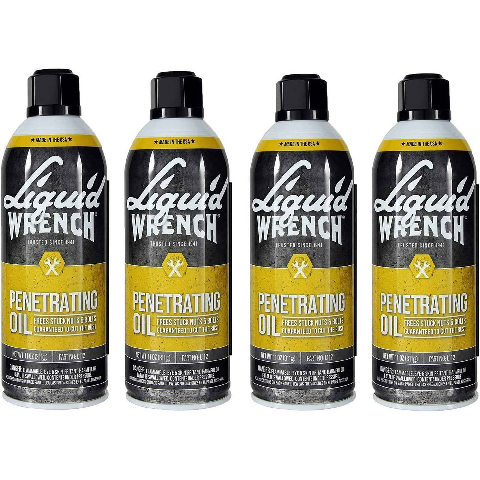 LIQUID WRENCH Penetrating Oil Spray, Dissolves Rust and Grease, 11 oz ...