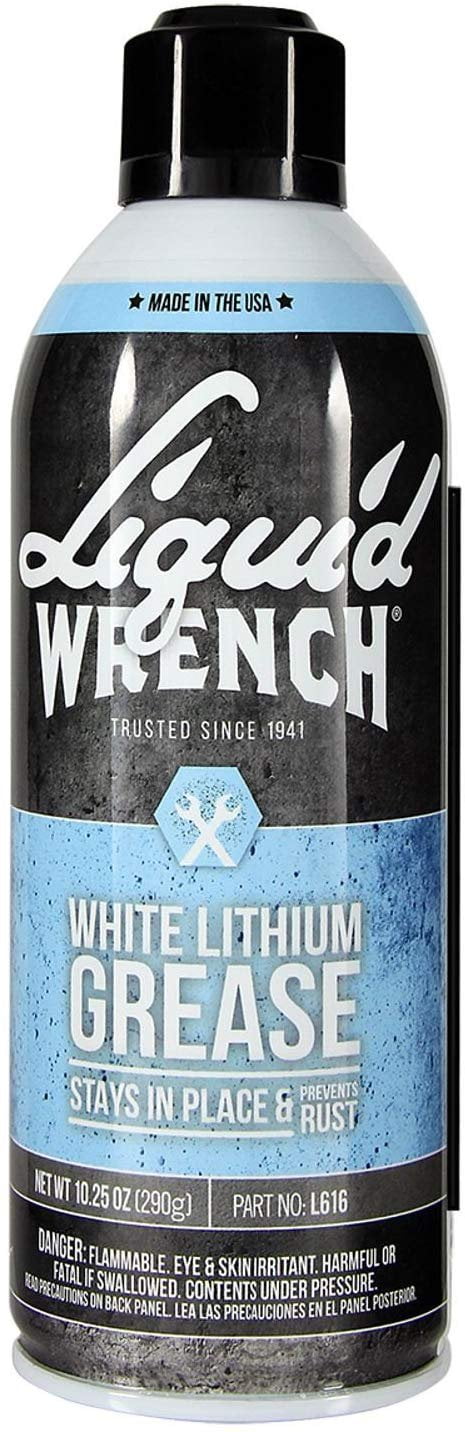 Liquid Wrench White Lithium Grease - Heavy-Duty - Case of 4, 10.25 oz ...