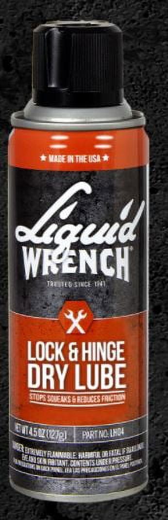 Liquid Wrench Lock & Hinge Dry Lubricant 4.5 oz. - Walmart.com