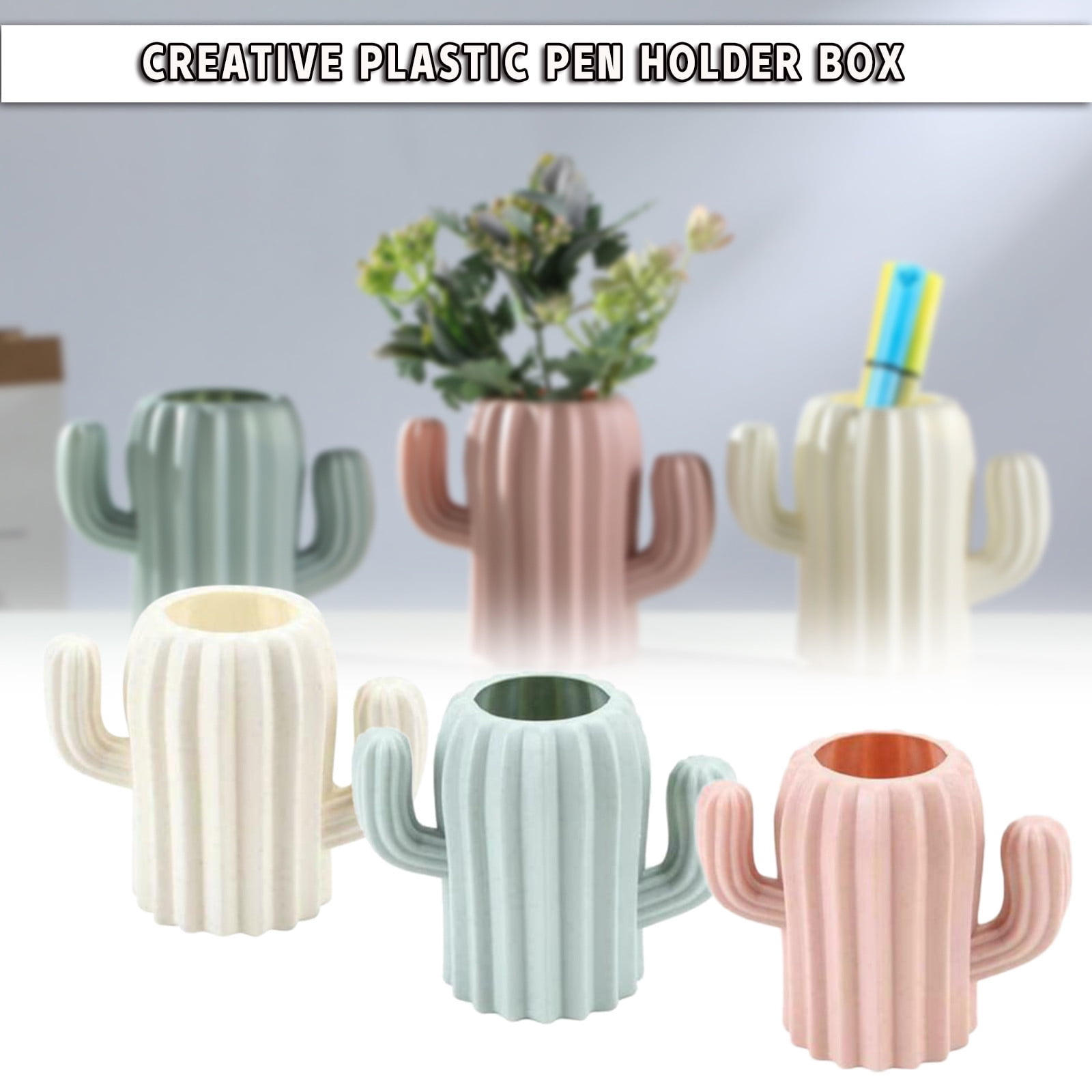 Liquidation & Promo, Desktop Plastic Pen Box Office Stationery Pencil ...