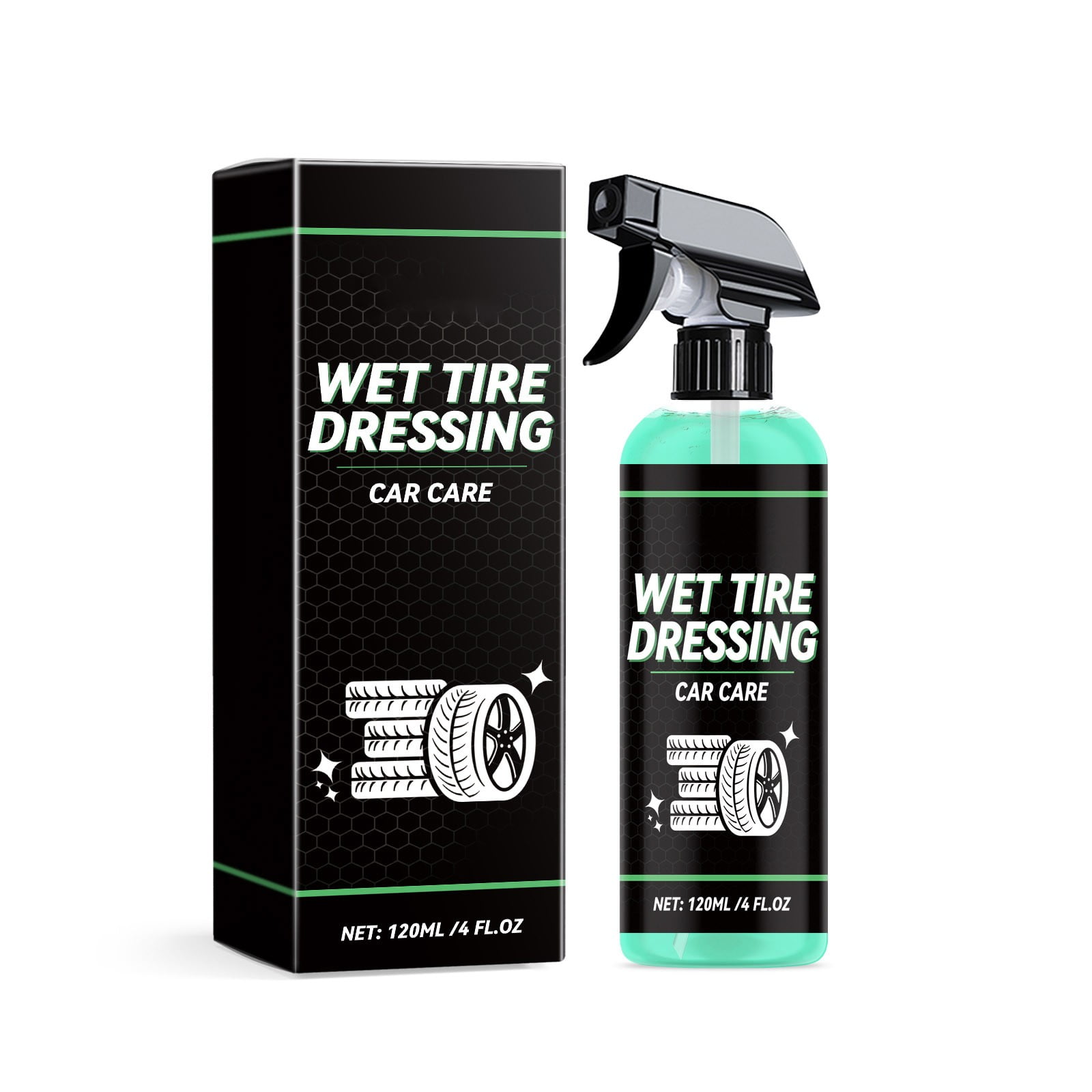 Liquidation & Promo, Foam Tire Cleaner, Tire Protection Wax, 120ml Size ...