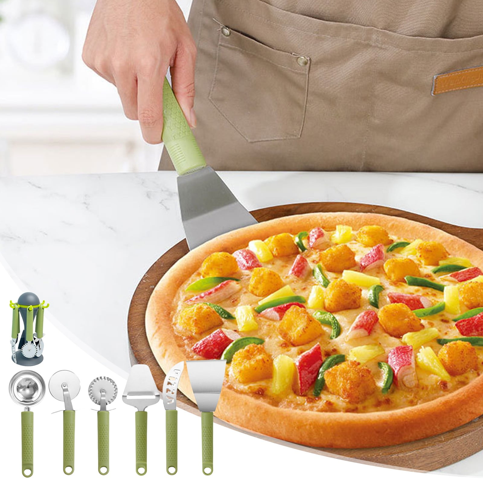 Liquidation & Promo, Kitchen Tools Set Pizza Tools 6 Piece Set Baking ...