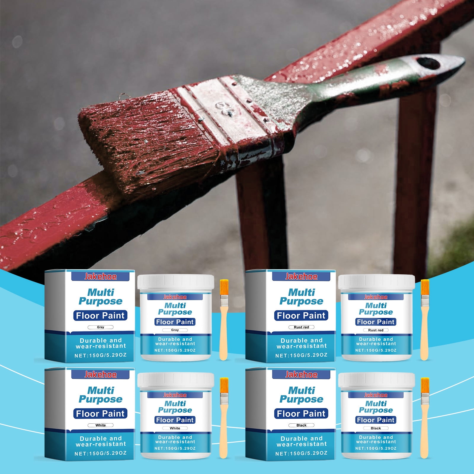 Liquidation & Promo, Multi-Purpose Room Paint, 150ml Coverage, Durable ...