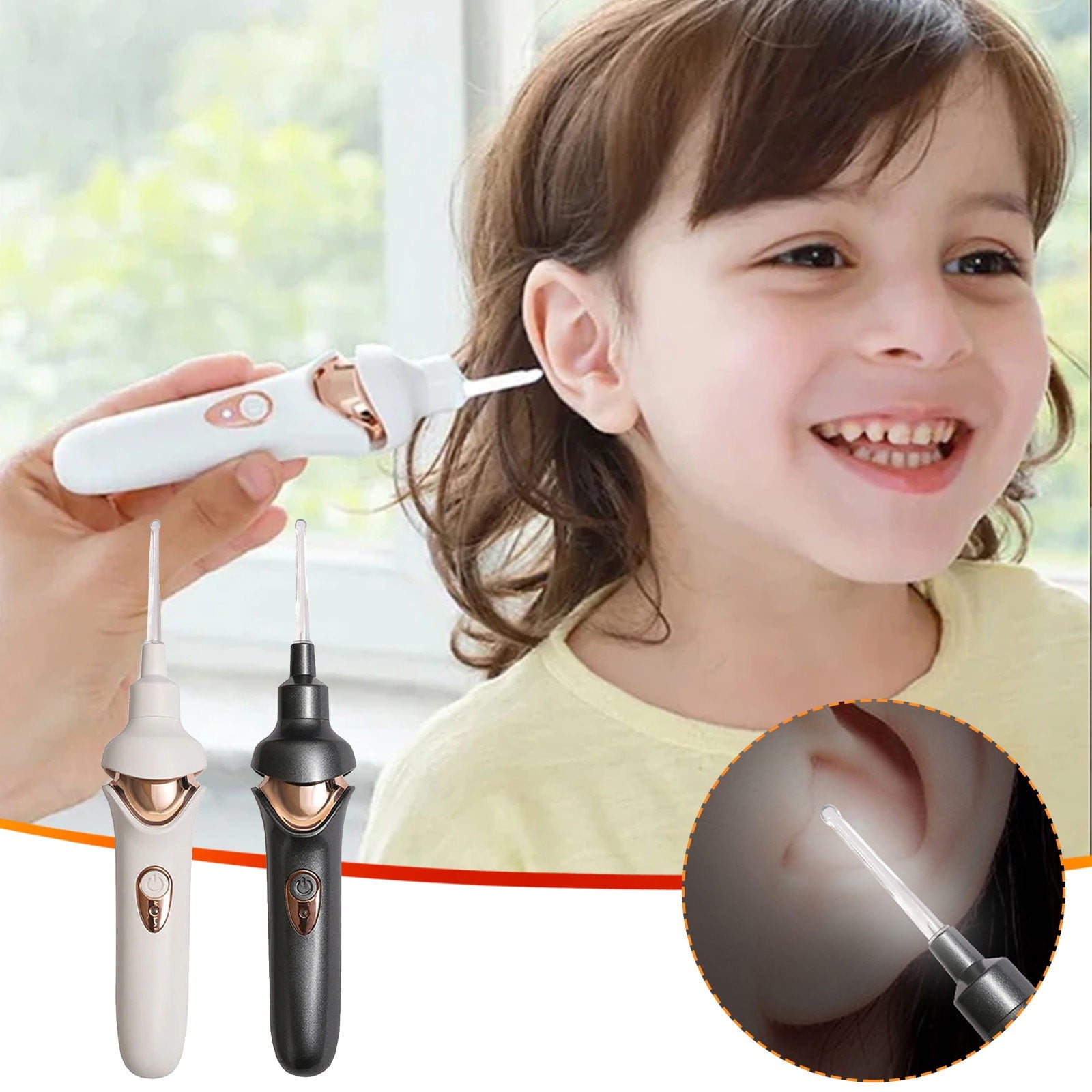 Liquidation & Promo, Portable Ear Cleaning tool, Kids Ear Puller, LED ...
