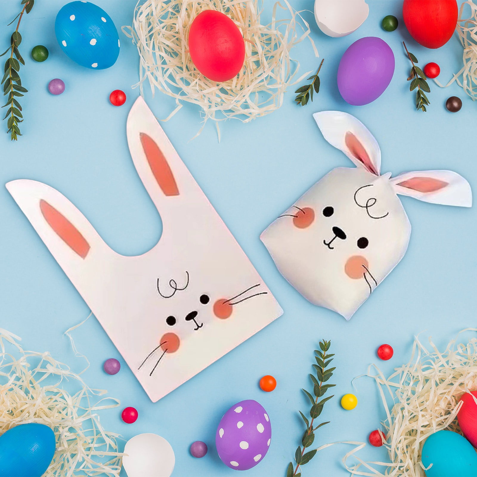 Liquidation & Promo, Rabbit Ears Biscuit Snacks, 50pc Pack, Soft ...