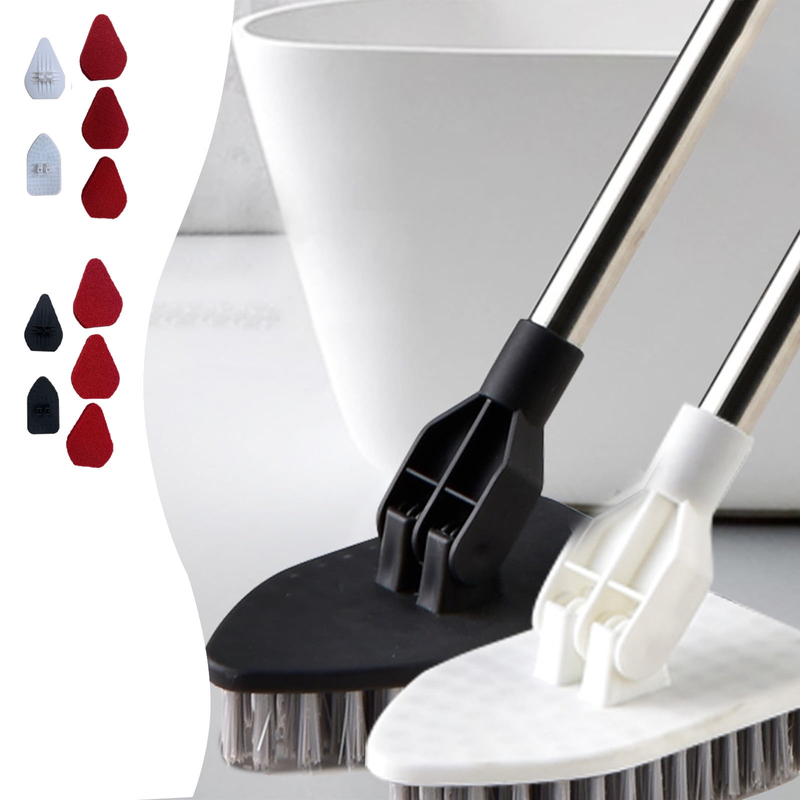 Storage Organizer, Suction Broom Stand, Snap-in Design, Dustpan with ...
