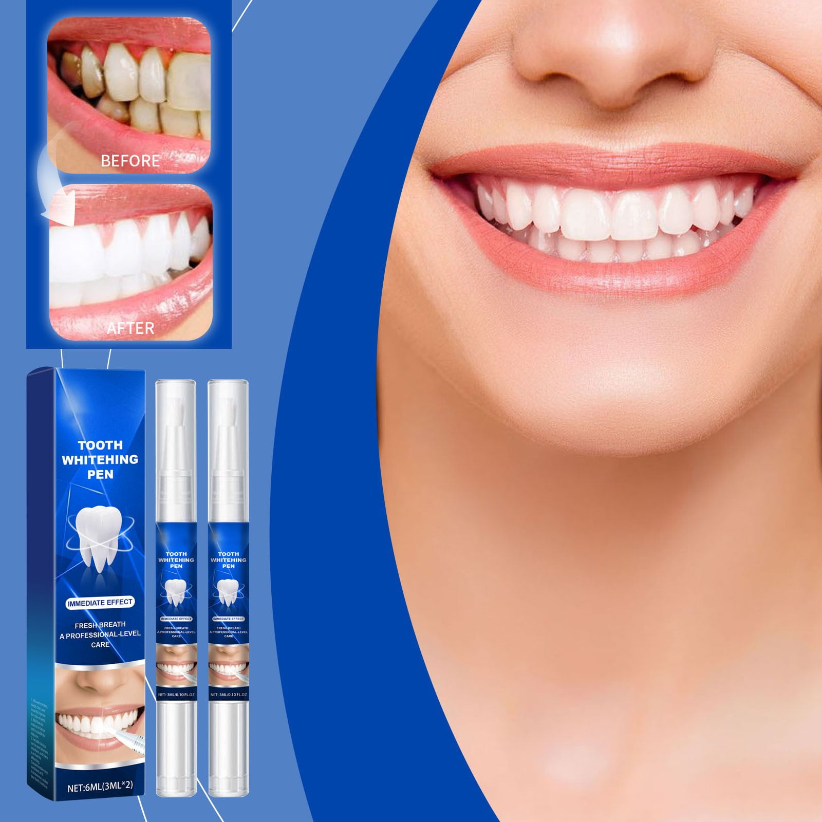 Liquidation & Promo, Tooth Whitening Pen, 6ml Pen, Portable Design, for ...