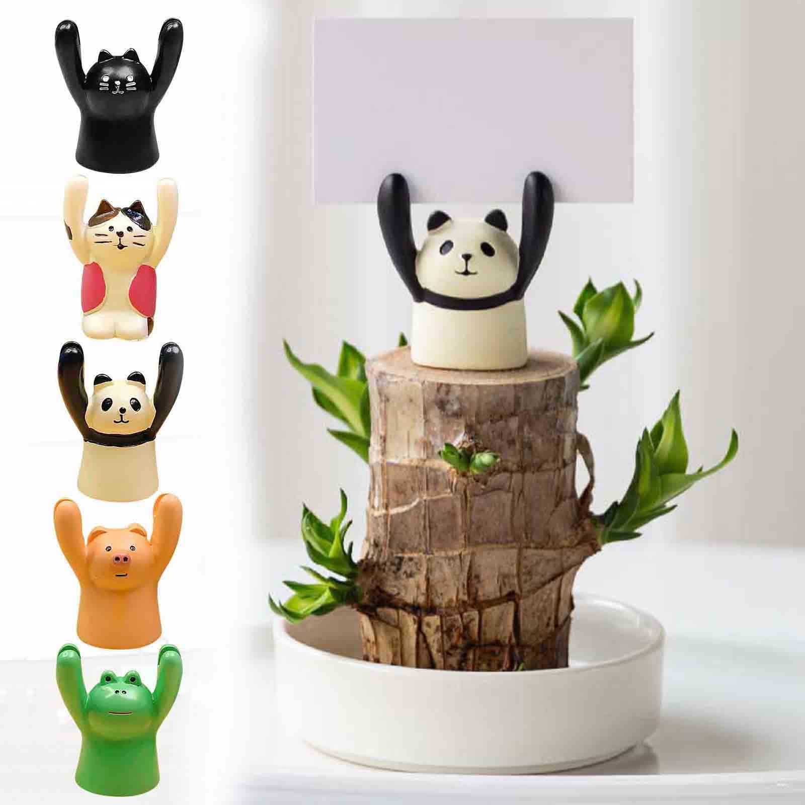 Liquidation & Promo, Wooden Panda Car Dashboard Ornaments, Cute Little ...