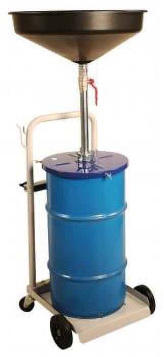 Liquidynamics 950101 16-Gallon Oil Drain Kit with Heavy-Duty 4-Wheel ...
