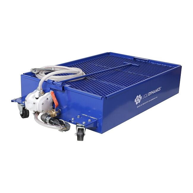 Liquidynamics Portable Oil Drain,25 gal.,Steel 42071 - Walmart.com