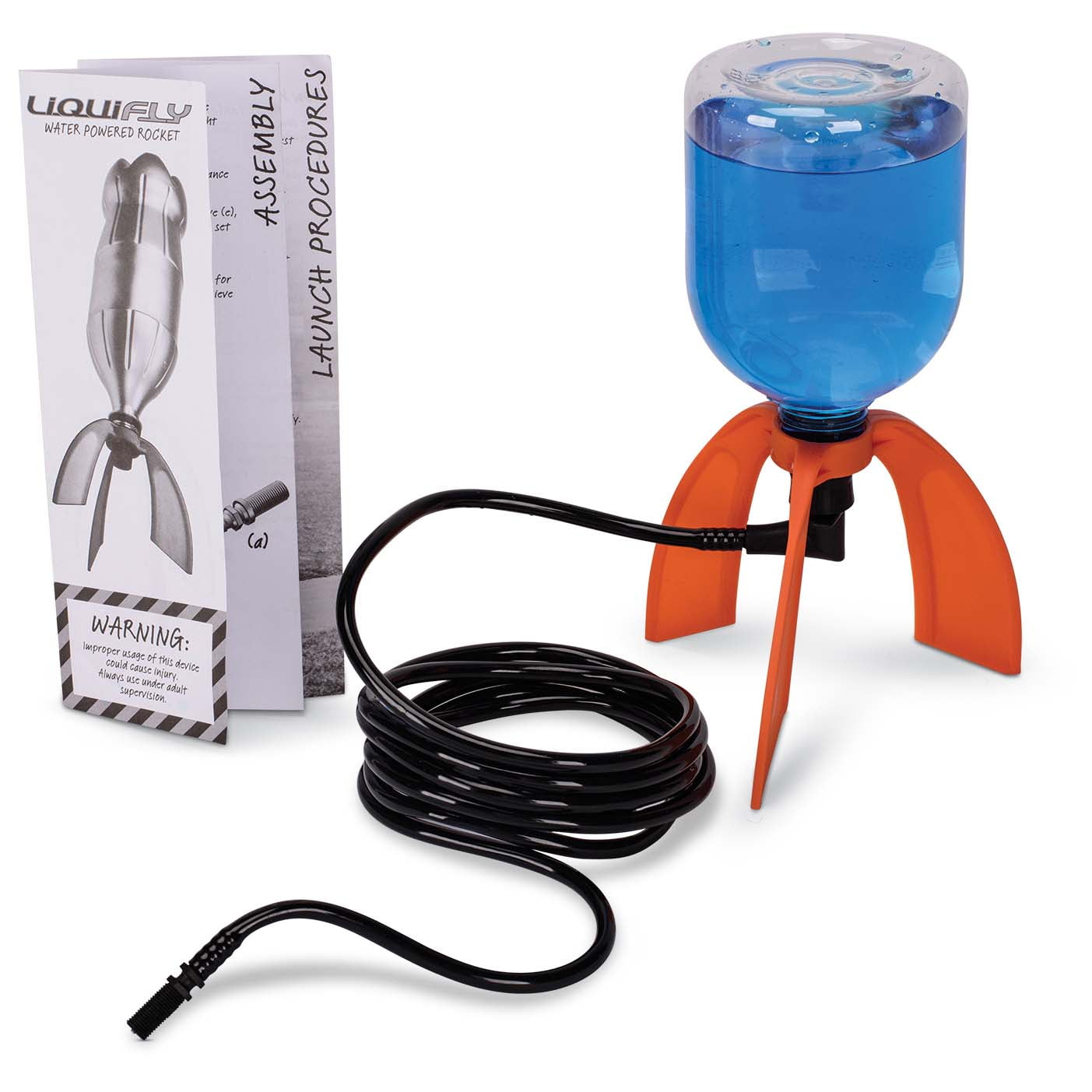 Liquifly Water Powered Rocket Kit by Heebie Jeebies - Walmart.com