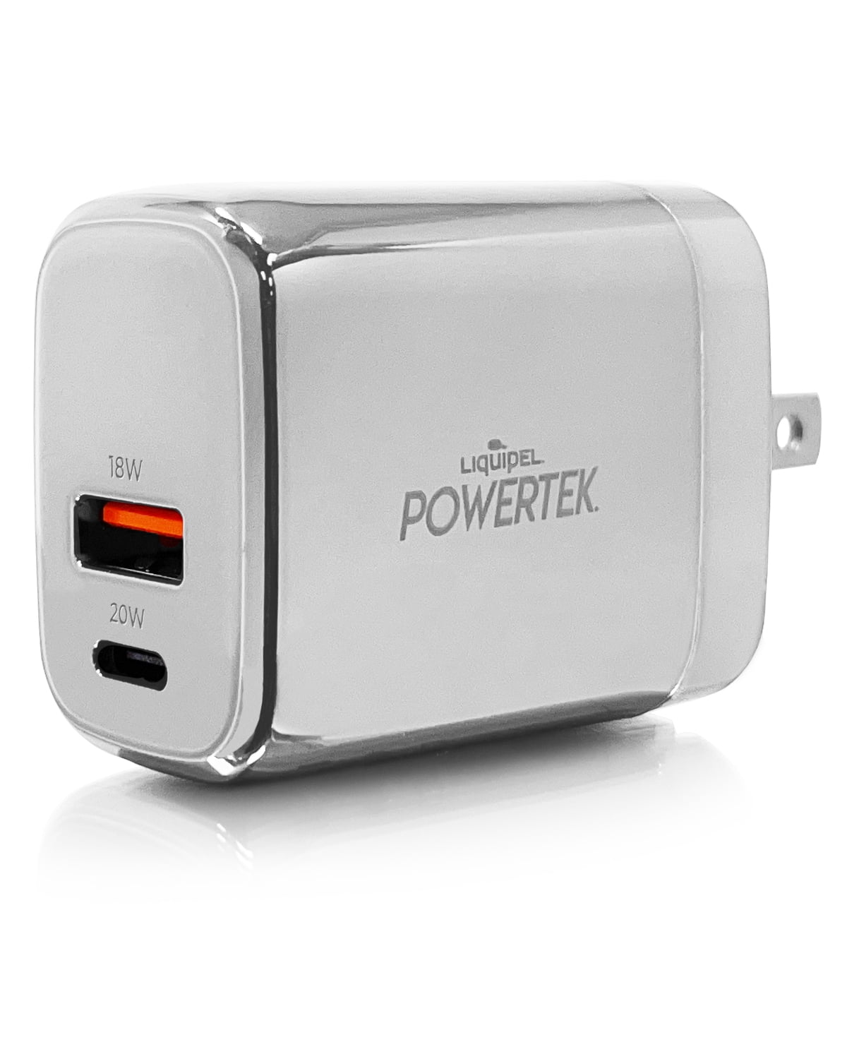 Liquipel Powertek 20W PD USBC and 18W USB A Dual Port Wall Block ...