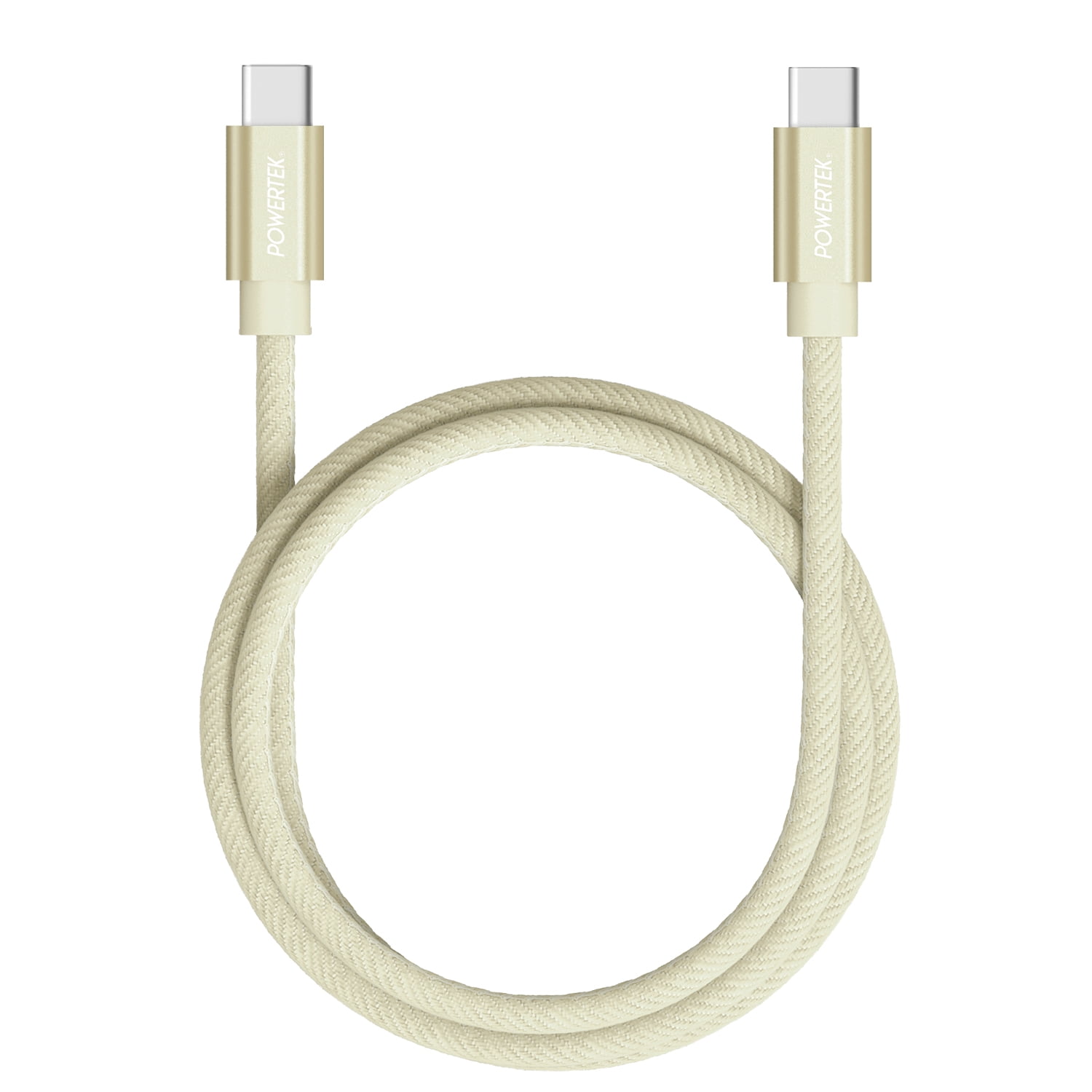 Liquipel Powertek Denim USB-C to USB-C Cable, Cream - Walmart.com