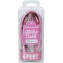 Liquipel Powertek Glow in Dark Cable Lightning - Pink - Walmart.com