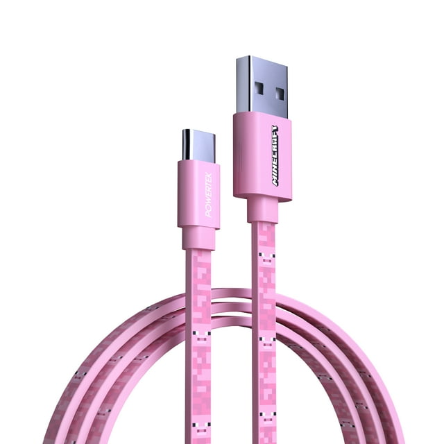 Liquipel Powertek Minecraft USB-A to USB-C - Pig - Walmart.com