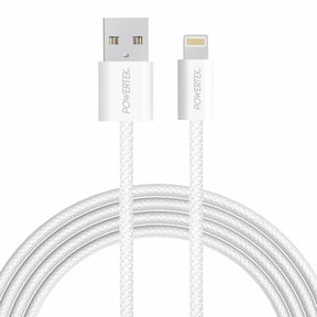 Apple USB-C to Lightning Adapter 1‚Äô Braided Lightning Cable - Walmart.com