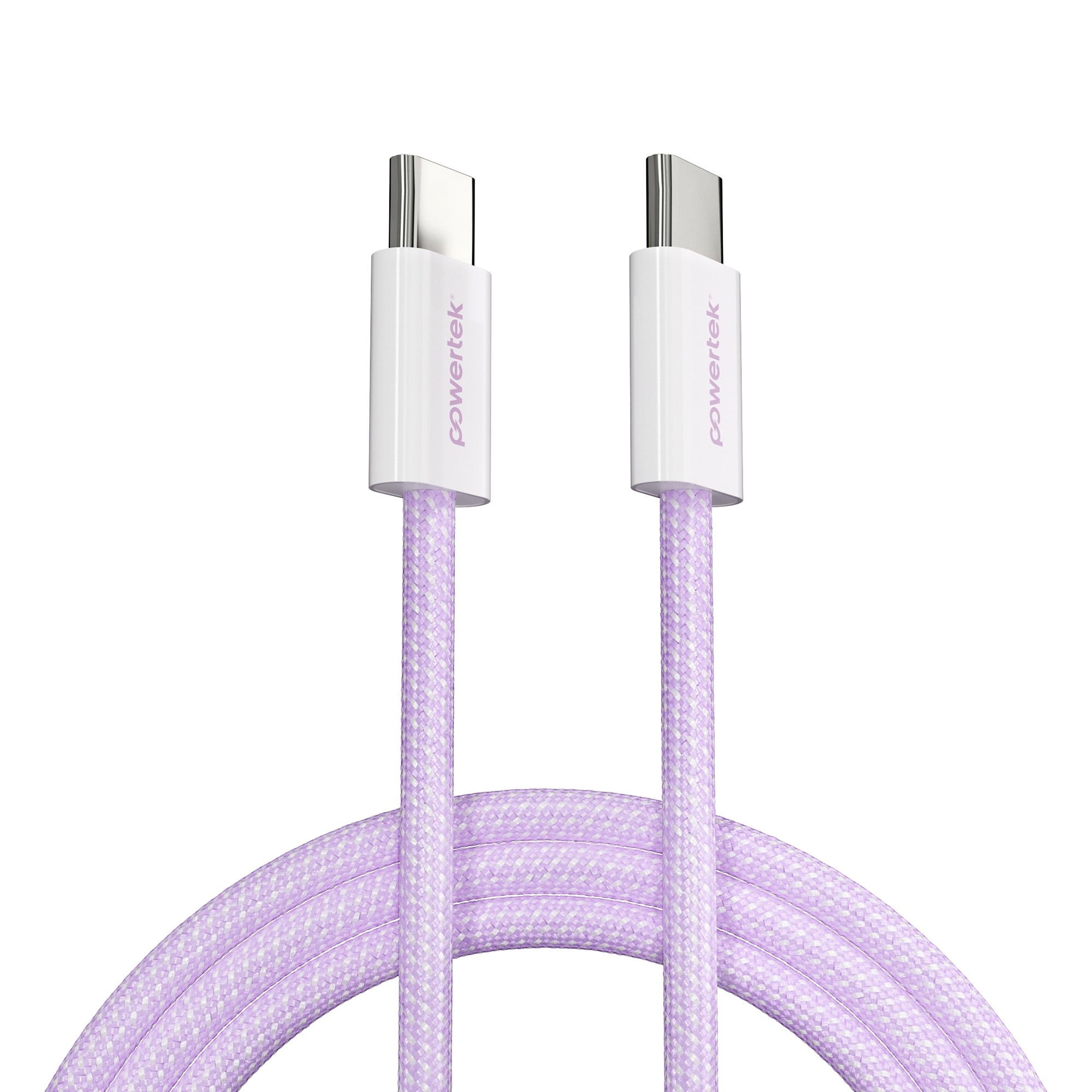Liquipel Powertek Pastel Braided USB-C to USB-C - Purple - Walmart.com