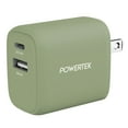 Liquipel Powertek Pastel Camo Dual USB-A / USB-C Wall Charger - Green ...